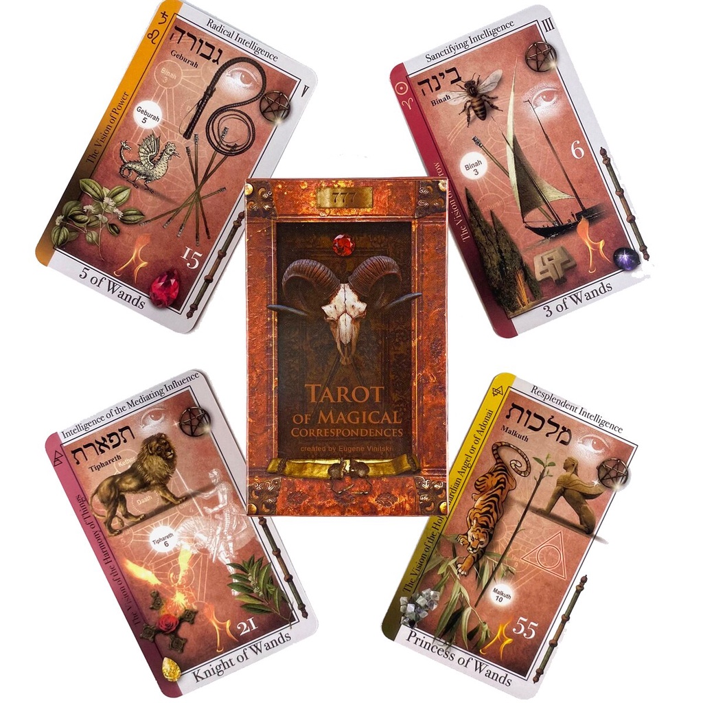 Tarot Of Magical Correspondences Tarot Deck Fortune-telling Prophecy ...