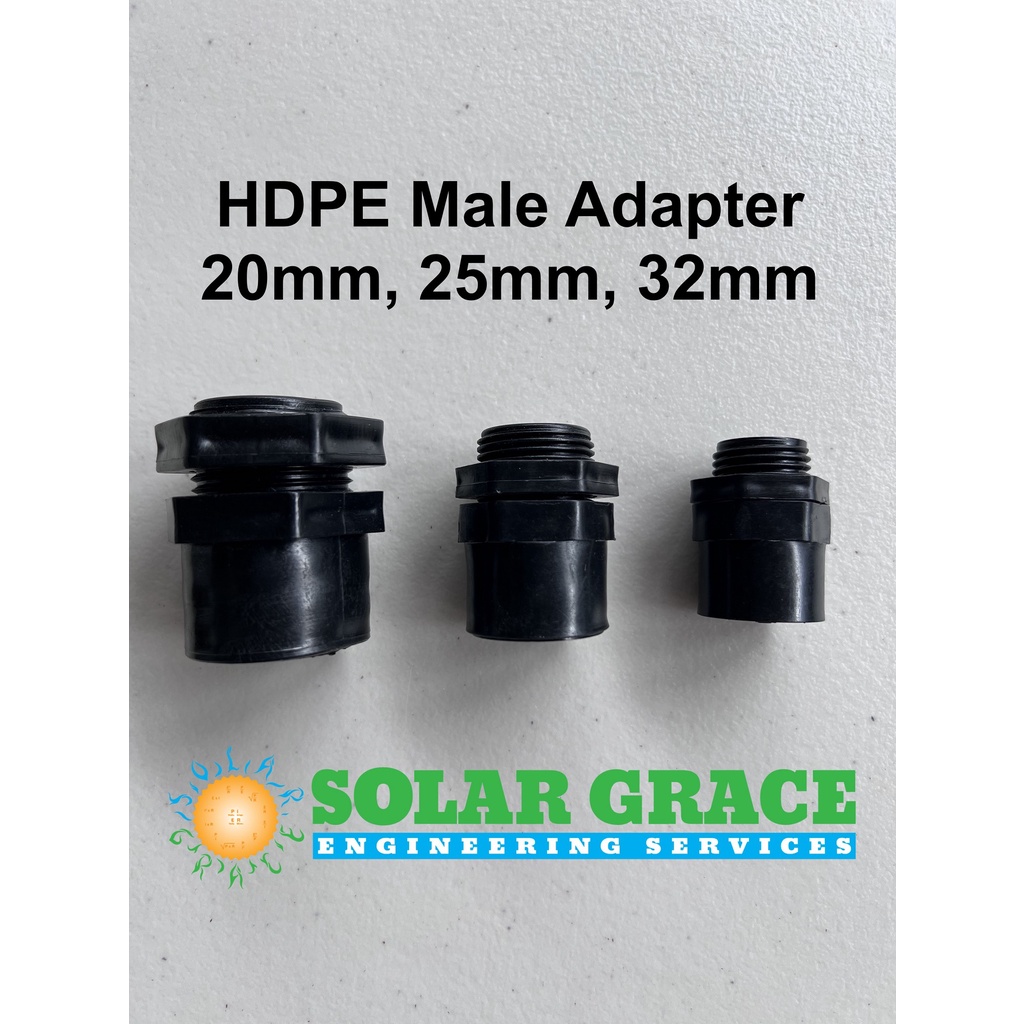 HDPE Male Adapter for HDPE Spiral Conduit (20mm) (25mm) (32mm) | Shopee ...