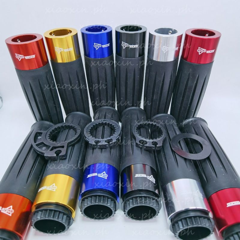 OKM-645 HANDLE GRIP W/THROTTLE (ANTI-THEFT) | Shopee Philippines