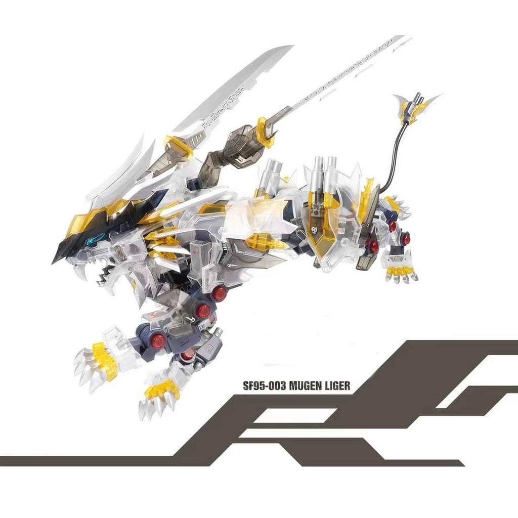 Supernova Zoids Mugen Liger Clear Ver + Regular Armor | Shopee Philippines