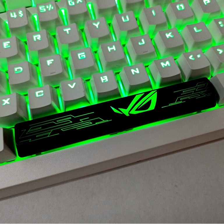 Spacebar Translucent ABS Keycap For Mechanical Keyboard 6.25U Space SS ...