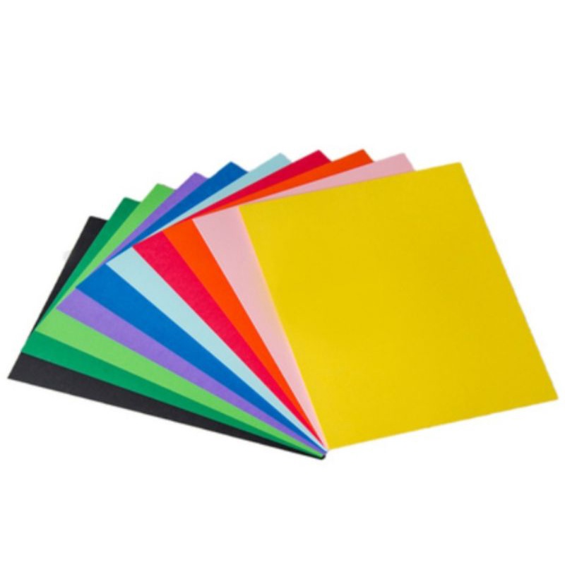 Colored Paper Assorted /Single Color 10 Sheets | Shopee Philippines