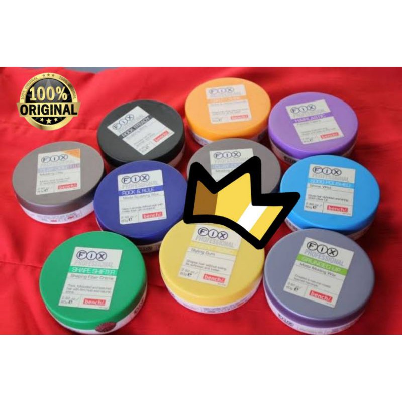 BENCH Fix Professional Cream and Wax 80g | Shopee Philippines