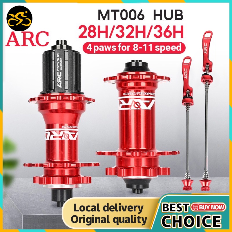 ⚡Local Stock⚡ ARC Mtb Bike Hubs 28 32 36 Holes MTB Mountain Novatec Hub ...