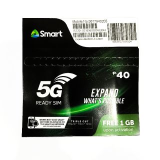 Smart Sim Card 5G Ready Sealed | Shopee Philippines