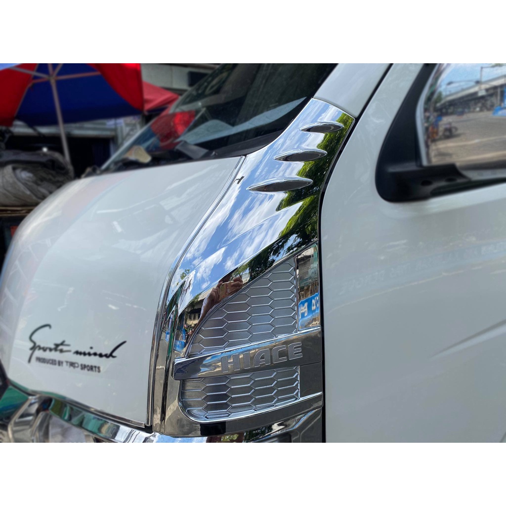 Toyota Hiace Commuter Chrome Smoothen Panel | Shopee Philippines