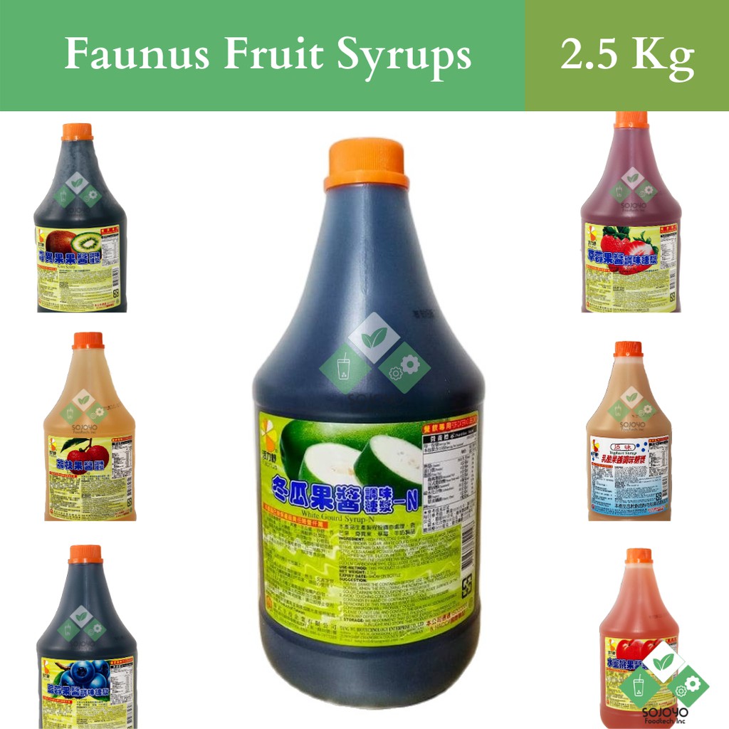Faunus Syrup (2.5kg) Faunus wintermelon /milk tea syrup / fruit tea ...