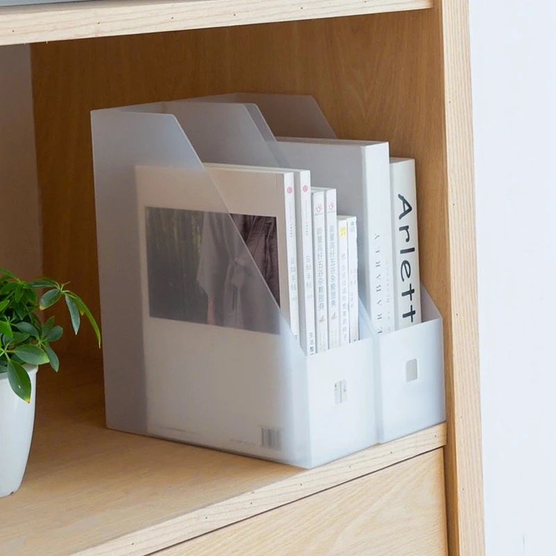 Frosted Plastic File Slanted Documents Data Holder Organizer for ...