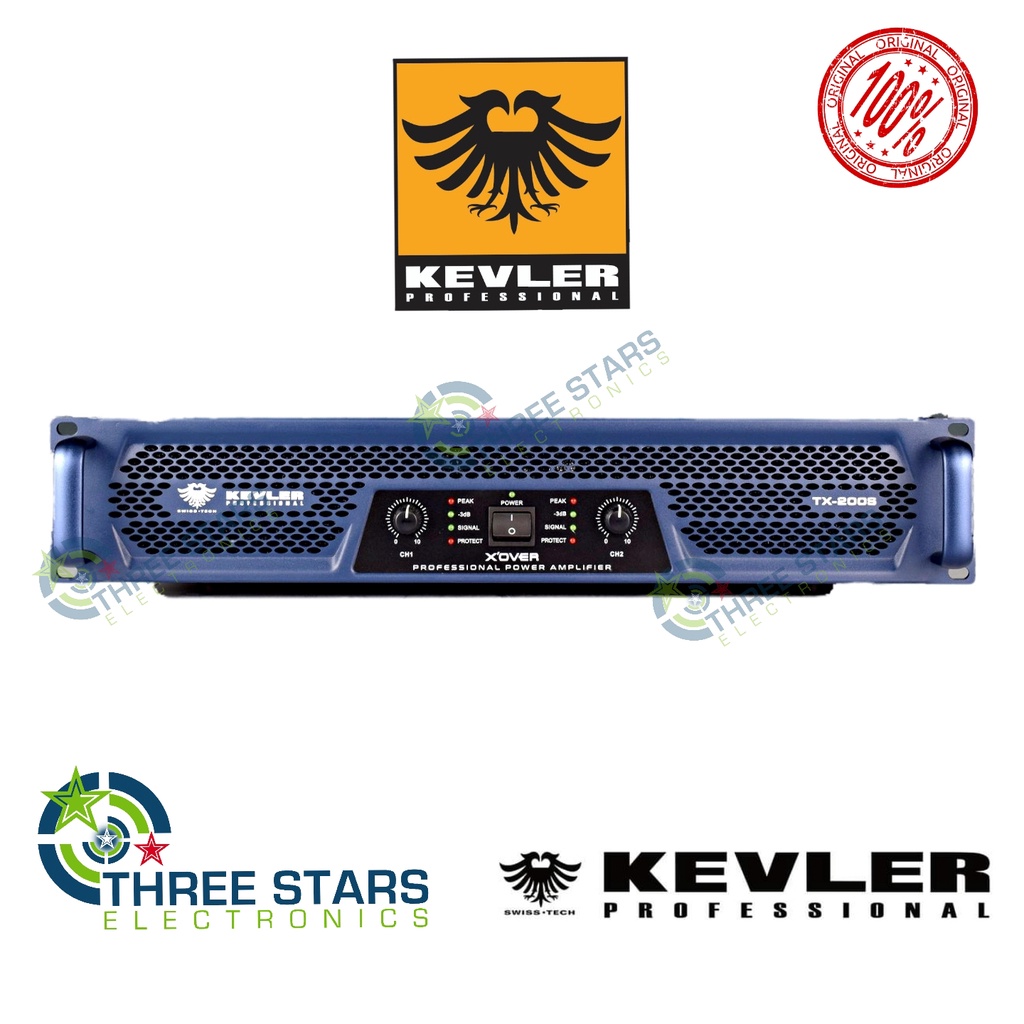 All New 2023 Kevler Professional TX-200S 1000W Professional Power ...