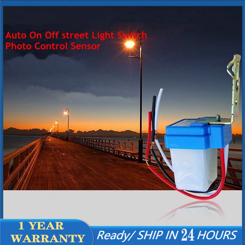 [SHIP IN 24H] MT-AC 220V 10A Automatic Auto On Off Street Light Switch ...