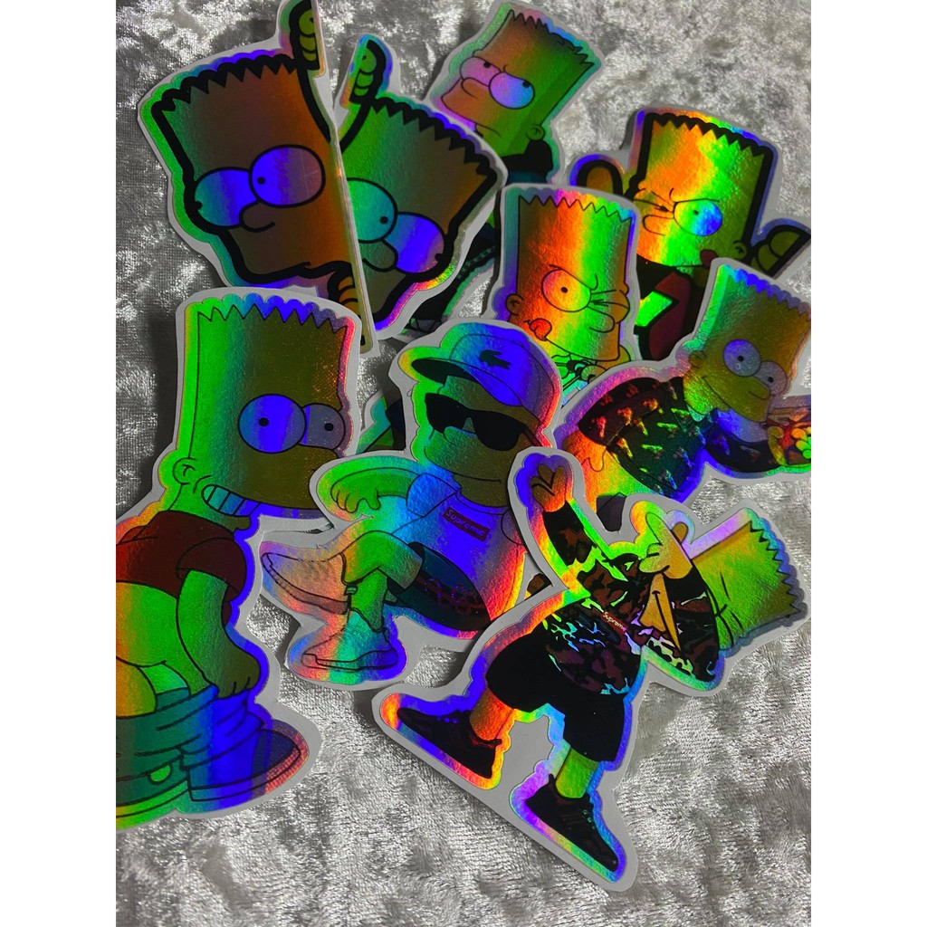 BART SIMPSON STICKERS (HOLOGRAM LAMINATED STICKERS) | Shopee Philippines BART SIMPSON STICKERS (HOLOGRAM LAMINATED STICKERS) | Shopee Philippines