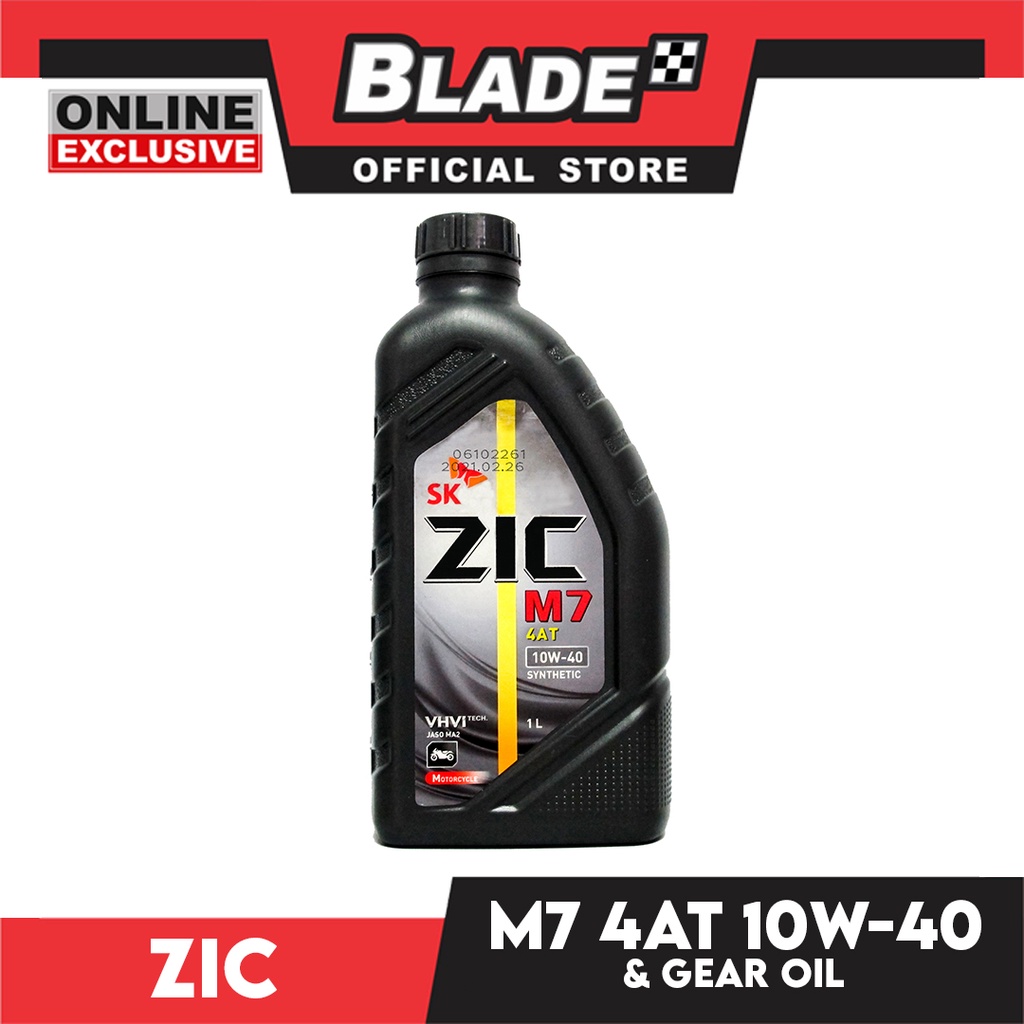 SK ZIC M7 4AT 10W-40 Synthetic 1 Liter | Shopee Philippines