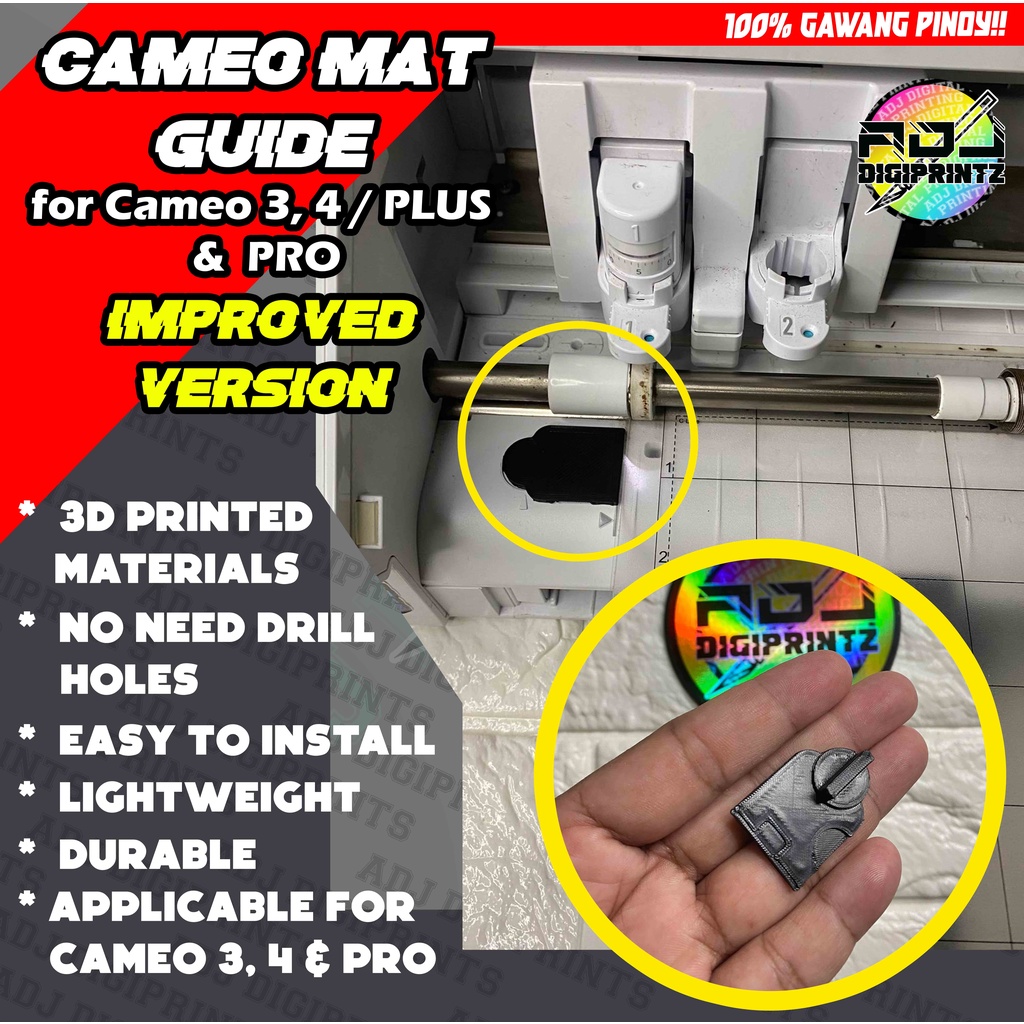CAMEO MAT GUIDE for Cameo 3, 4 , PLUS & PRO Improved Version | Shopee ...