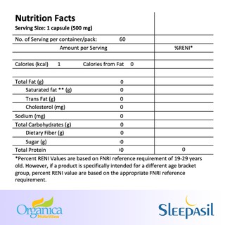 Sleepasil Melatonin Sleep-aid Supplement (10 Capsules) | Shopee Philippines