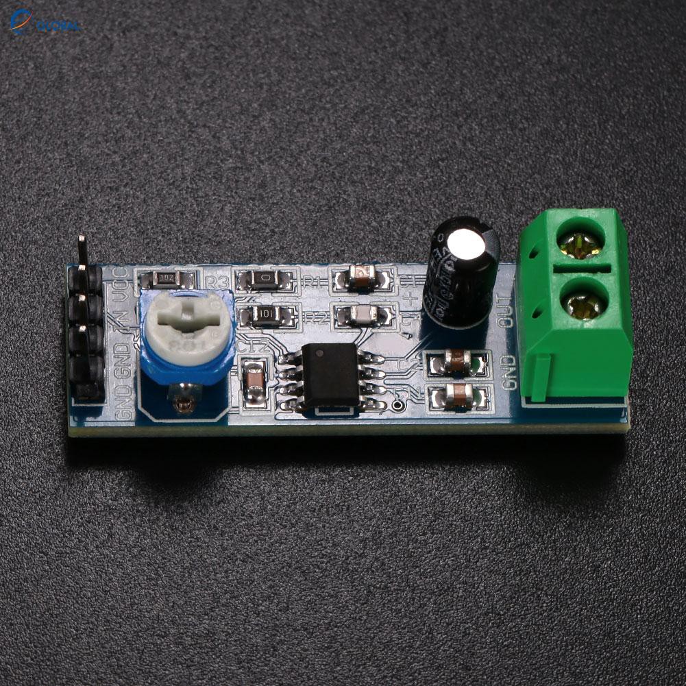 LM386 200x Gain Amplifier Module Kit 5V 12V 3.5mm Mini Audio Industrial ...