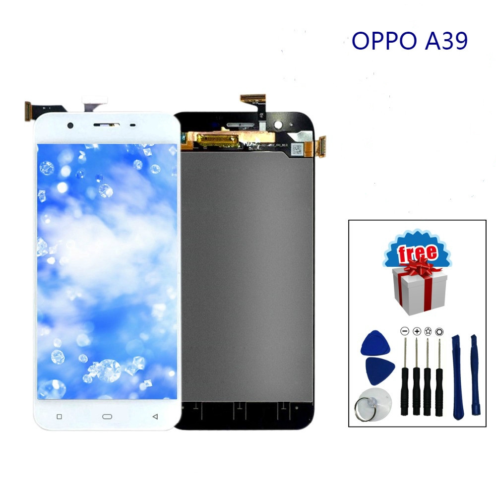 For OPPO A39 LCD Display Touch Screen Repair Replacement + Free Tools ...