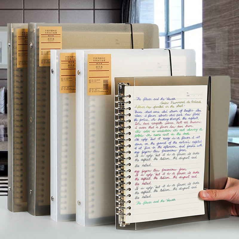 60 Sheet Loose Leaf Notebook Blank Grid Lined Cornell Available A4