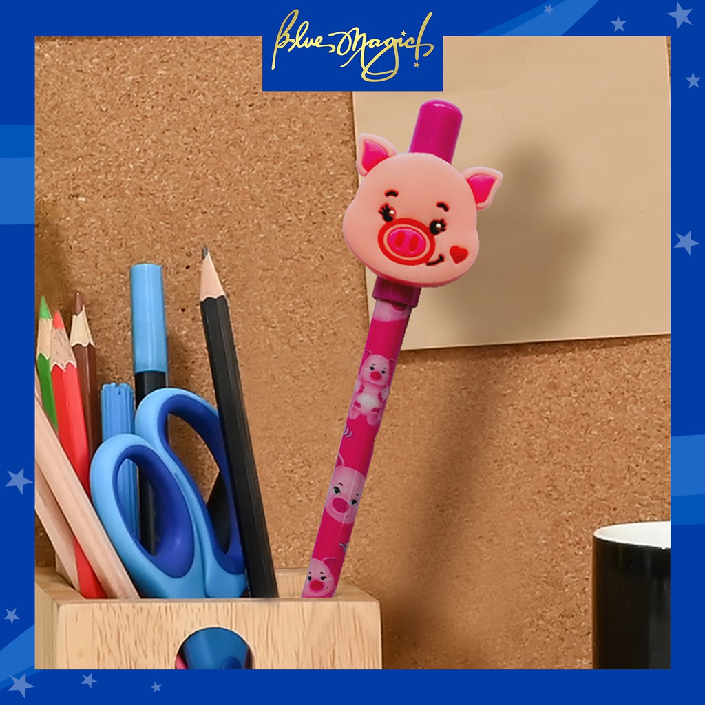 Blue Magic Pig Face Ballpen | Shopee Philippines
