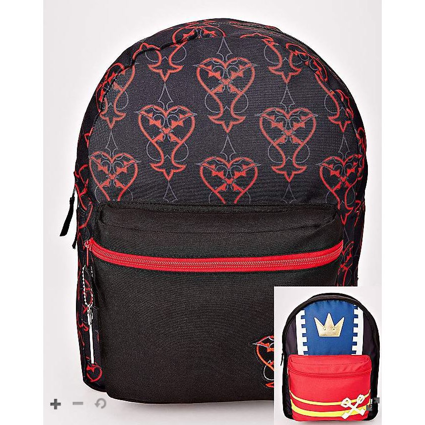 Kingdom Hearts Reversible Backpack | Shopee Philippines