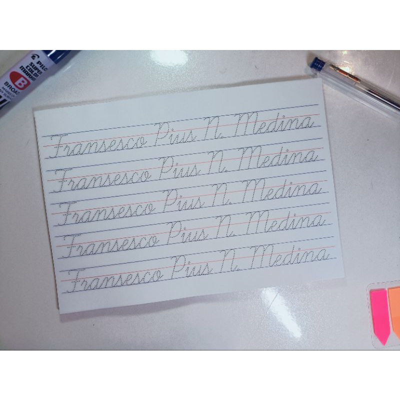 Cursive Name Tracing | Cursive Alphabet Tracing Activity Worksheet ...