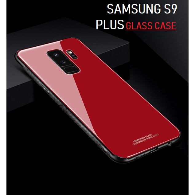 Samsung S9 Plus Glass Case Cover TPU Edges Blue Ray | Shopee Philippines