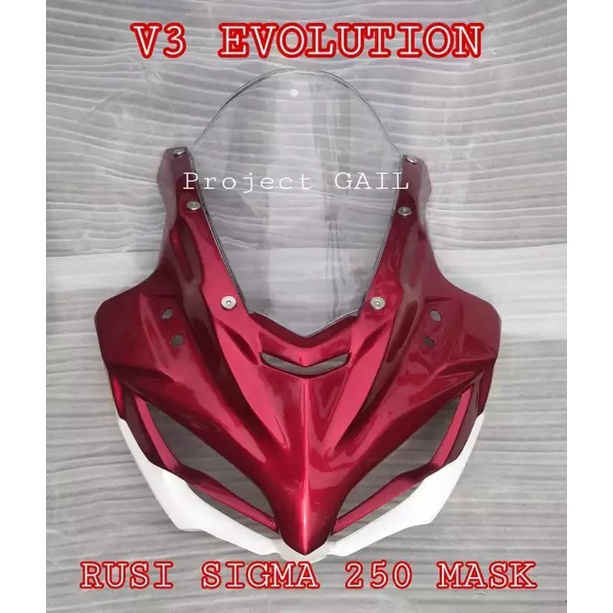 RUSI SIGMA 250 V3 EVOLUTION MASK ONLY | Shopee Philippines