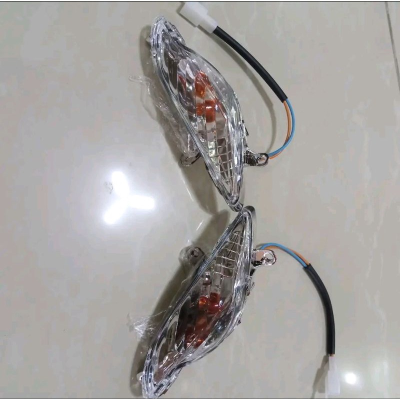 honda wave 100/r winker lamp assembly/ signal light assembly | Shopee ...