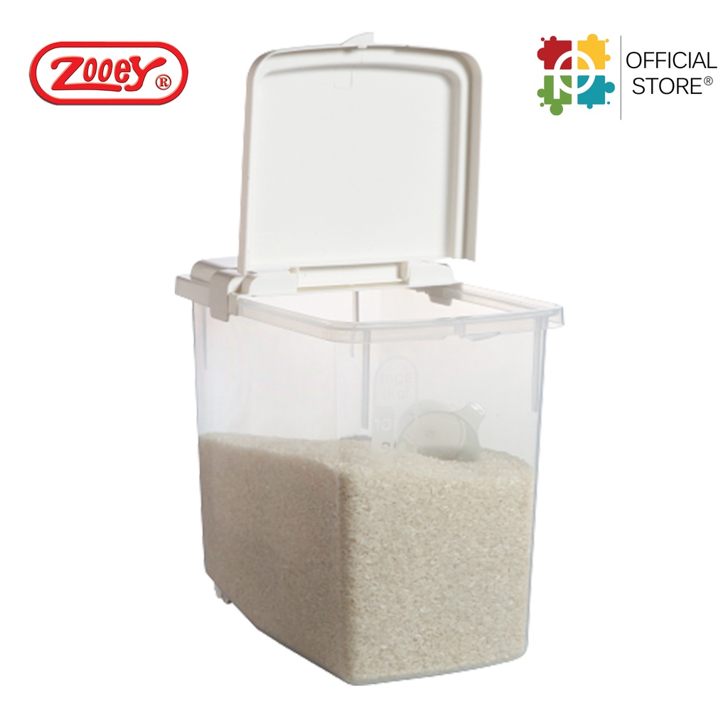 Zooey Rice Box/ Rice Dispenser Stock No. 688-R | Shopee Philippines