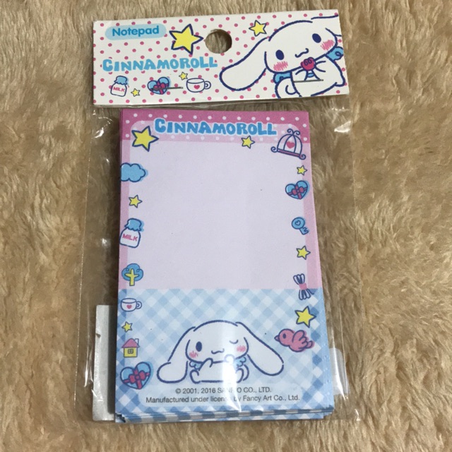 Cinnamoroll Mini Notepad Star | Shopee Philippines