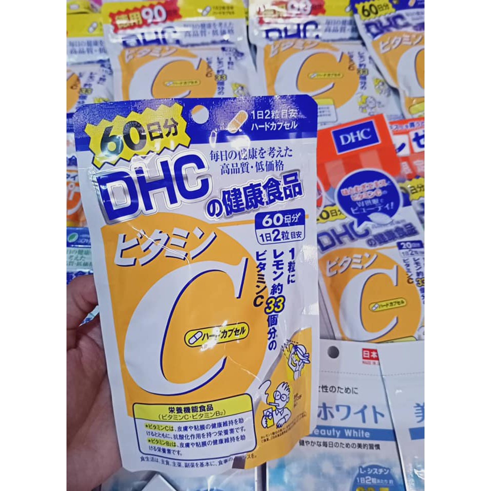 DHC VITAMIN C - 120 CAPSULES (60 DAYS) | Shopee Philippines