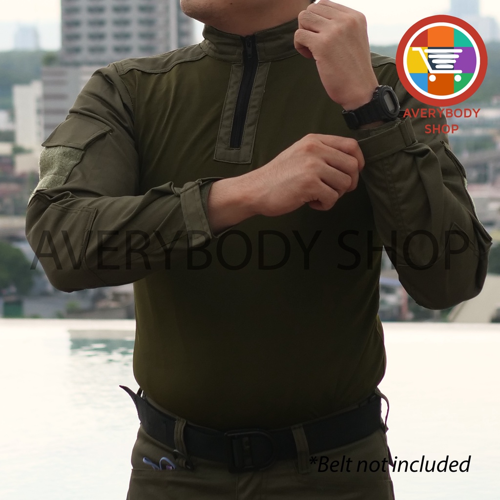 Combat Shirt Tactical Jacket For EMS Police And Military Fatigue Black ...