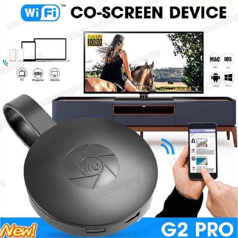 G2x Chrome Wifi Wireless Cast Hdmi To Tv Same Screen Device STUNNINGING ...