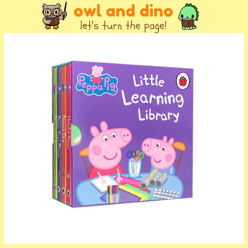 Peppa Pig Little Learning Library (Boardbook) | Shopee Philippines
