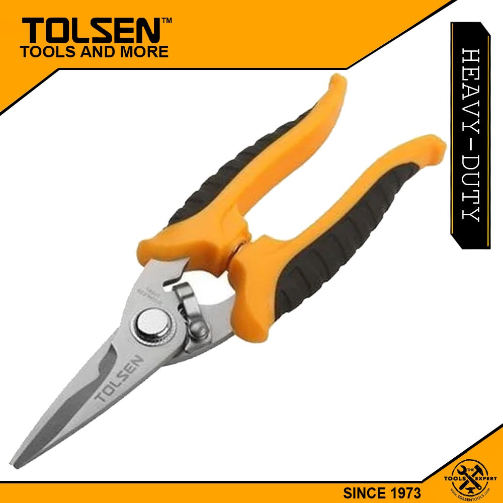 Tolsen Multi-Purpose Scissors (180mm,7") 30042 | Shopee Philippines