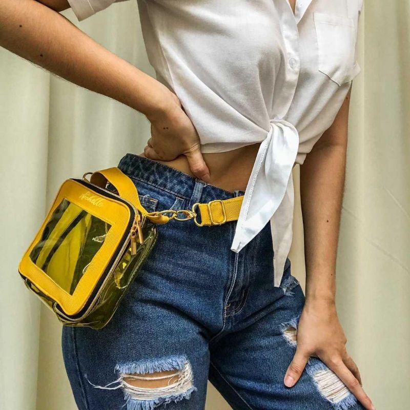 Amara Mini Case with sling PVC Bag Customizable | Shopee Philippines