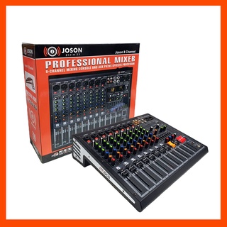 Original JOSON Spider 8-Channel Mixer with USB and Bluetooth Function ...