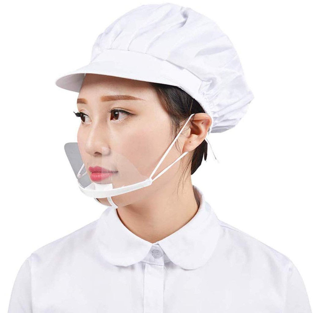 Spit Guard Sanitary Food Preparation Mask | Shopee Philippines