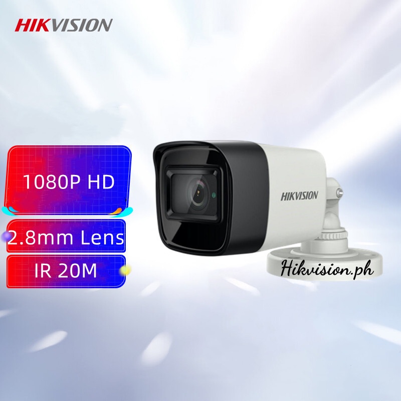 Hikvision 2MP HD IR High quality Bullet CCTV Camera outdoor Wired Night ...