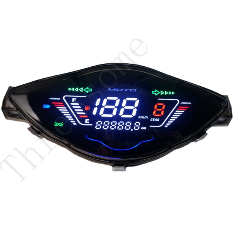 Honda Wave 100 100r 110r Meter Digital Full Led Speedometer Digital ...