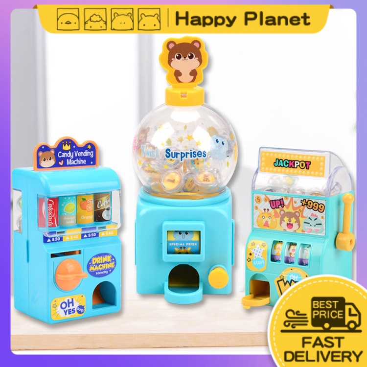 Happy Planet Vending Machine Toy Candy machine toy Capsule machine toy ...