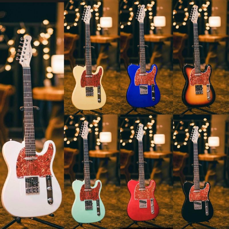 Sqoe Electric Guitar SETL300 Telecaster Guitars | Shopee Philippines