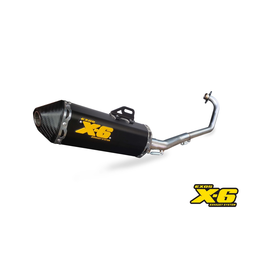 EXOS X6 Yamaha Sniper 135 Classic Full Exhaust System | Shopee Philippines