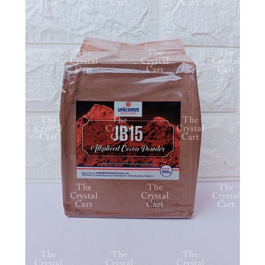 JB15 Cocoa 500g Powder Alkalized Baking Ingredients TCC | Shopee ...