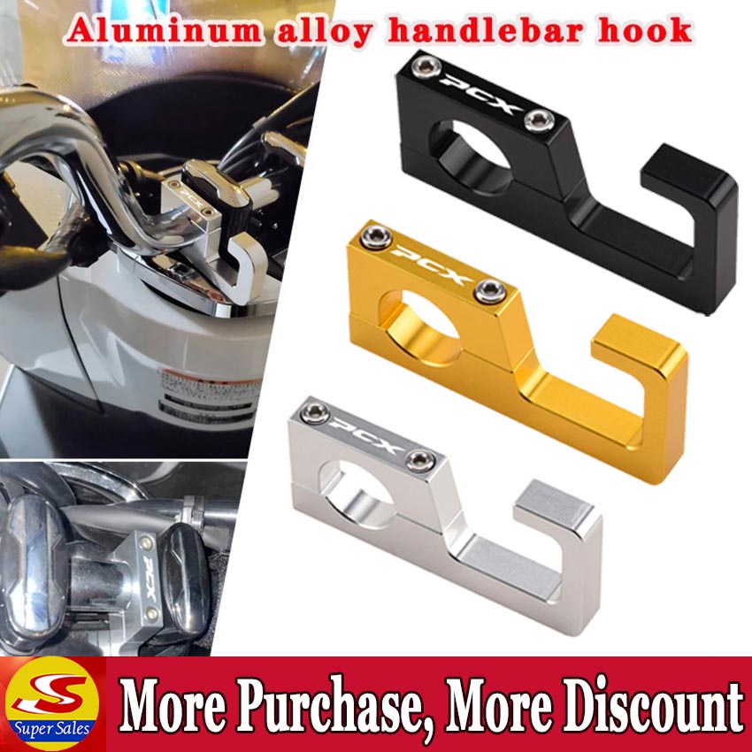 【SuperSales】Honda PCX 160 150 125 Motorcycle Handlebar Hooks Aluminum ...
