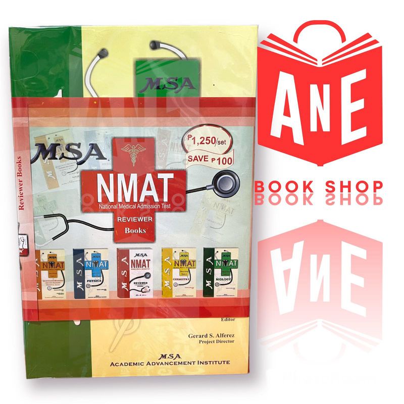 AUTHENTIC MSA NMAT Reviewers Set - 5 books (Latest Edition) | Shopee ...