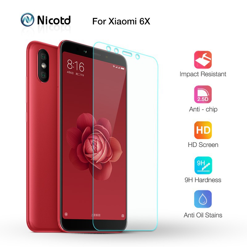 Xiaomi Mi 6X / A2 Tempered Glass Screen Protector | Shopee Philippines