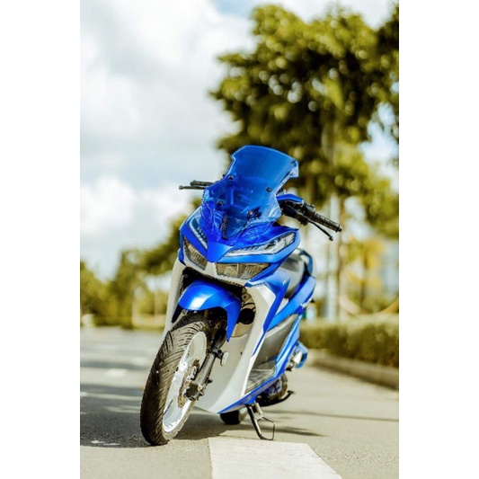 Zhipat Windshield for Click V1/ Click V2/ Aerox V2/ Airblade w/ base ...