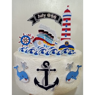 Nautical / Seaman theme cake topper | Shopee Philippines