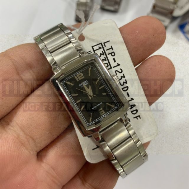 Casio Ladies Silver LTP-1233D-1ADF | Shopee Philippines