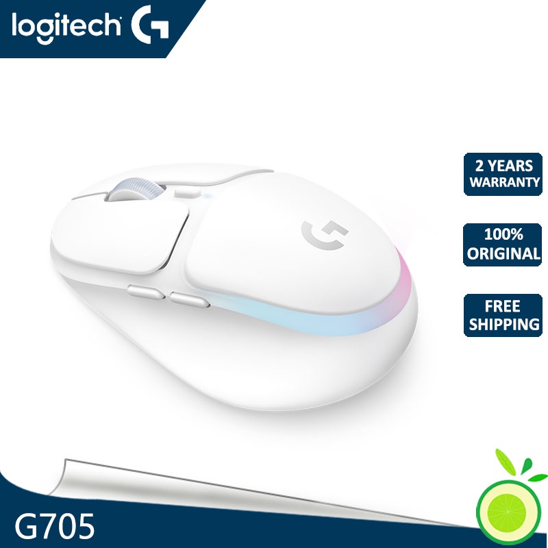 Logitech G705 Wireless Gaming Mouse New Lightweight Bluetooth Dualmode ...
